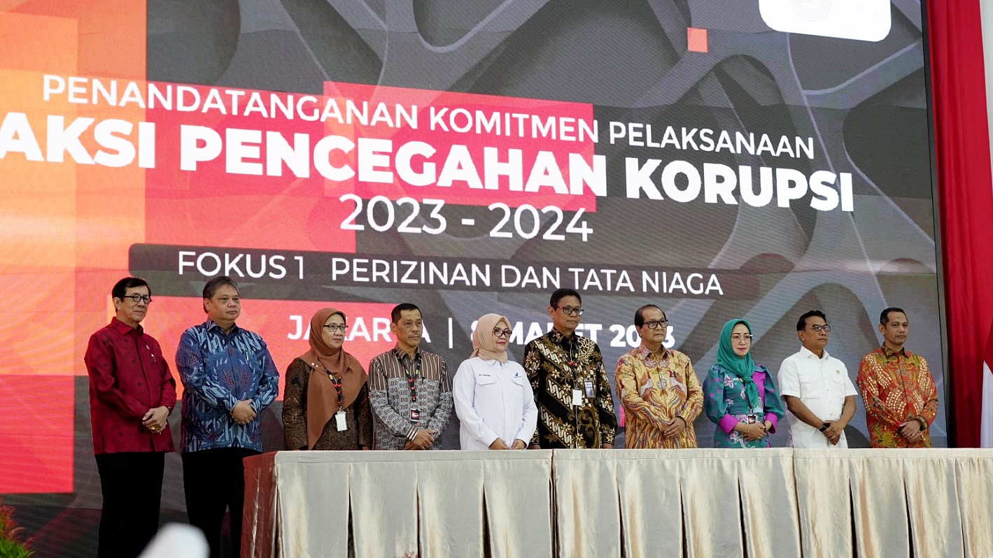 Komitmen BIG dalam Pelaksanaan Aksi Stranas PK 2023-2024