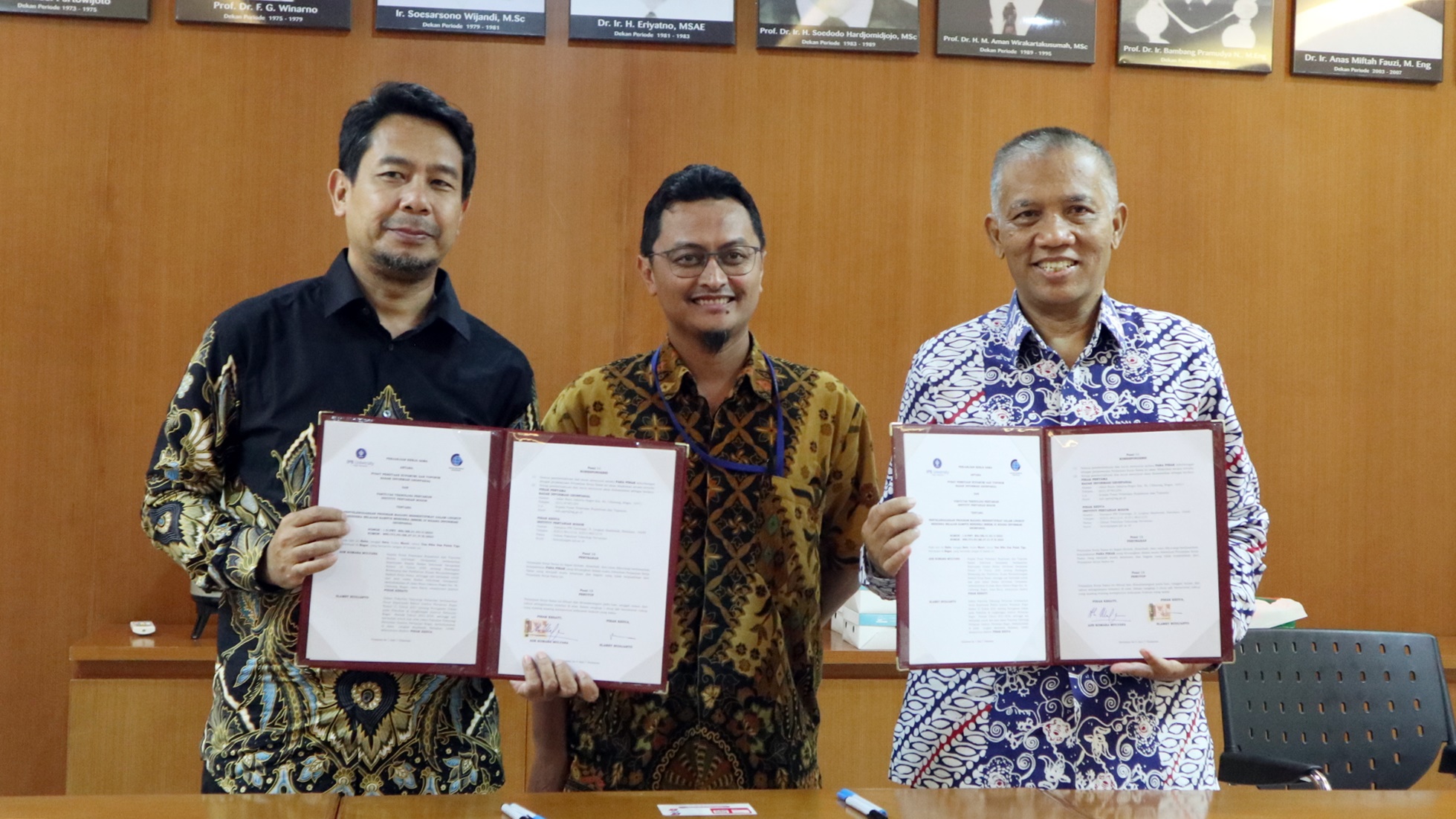 BIG dan IPB Tandatangani Kerja Sama MBKM