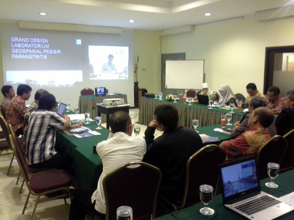 Center of Excellent bagi Laboratorium Geospasial Pesisir Parangtriris