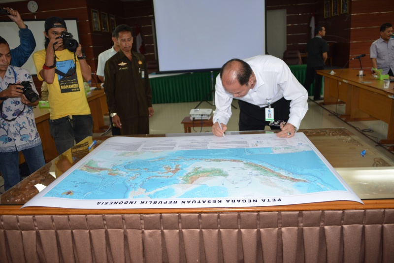 Peta NKRI Edisi Tahun 2015 Telah Disahkan