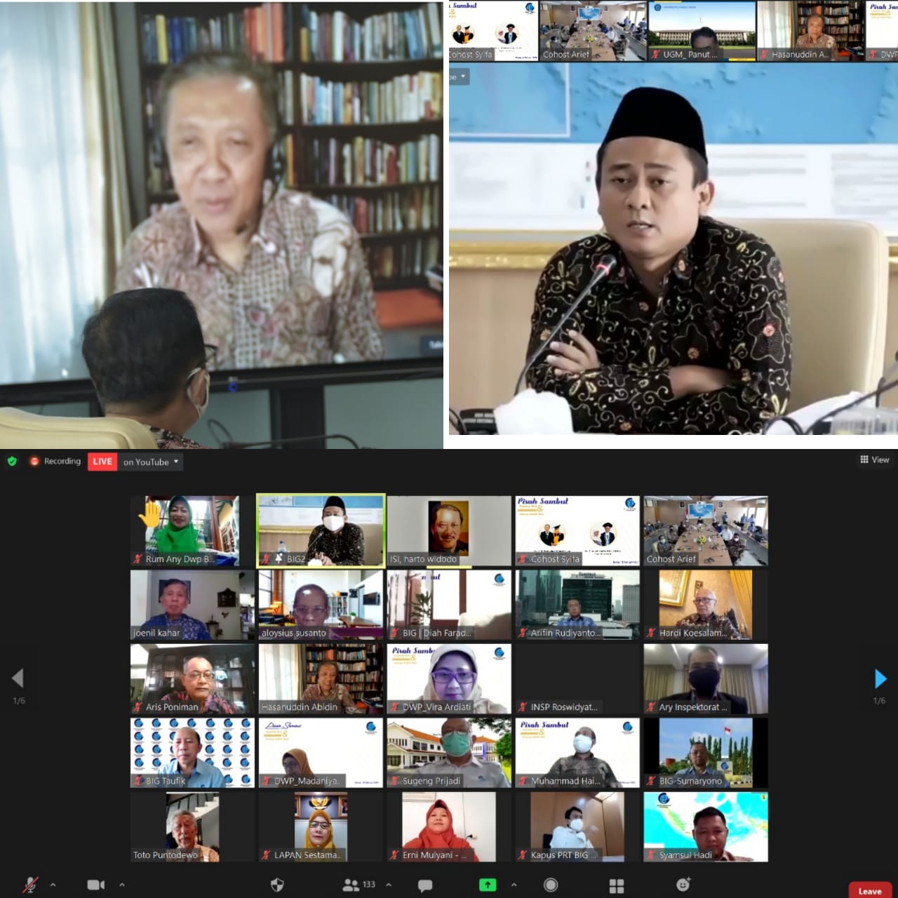 Three Messages Prof. Hasan for The New BIG's Head