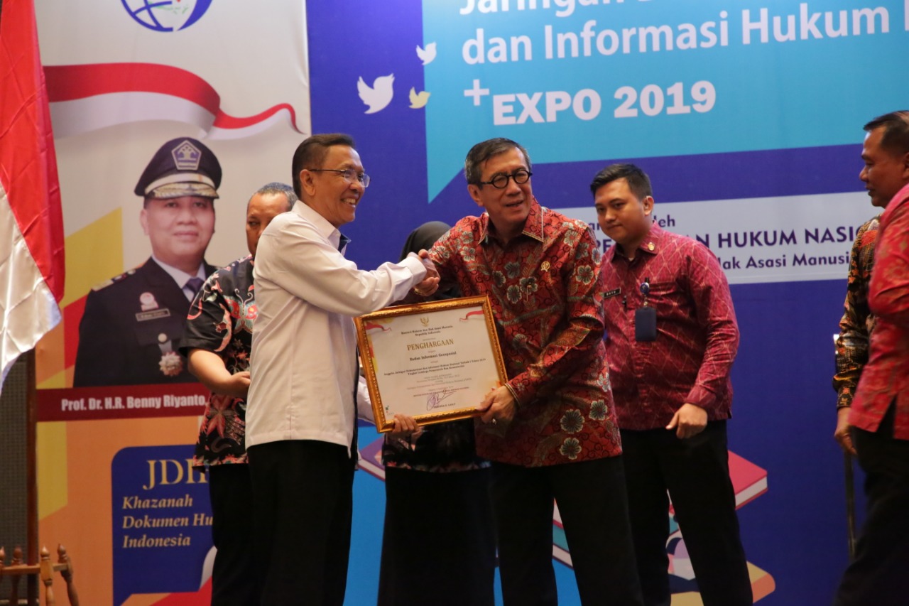 BIG Sabet Peringkat Terbaik I JDIHN Award 2019 Kategori LPNK
