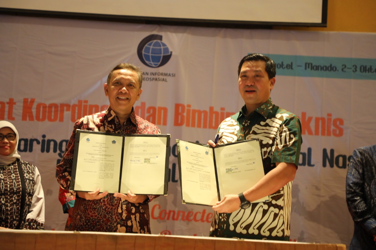 Informasi Geospasial Wujudkan Sulut Sehat Satu Peta