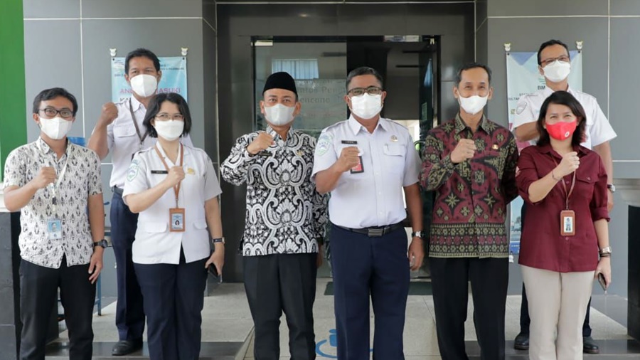 Kepala BIG Kunjungi Stasiun Inacors Kota Palembang